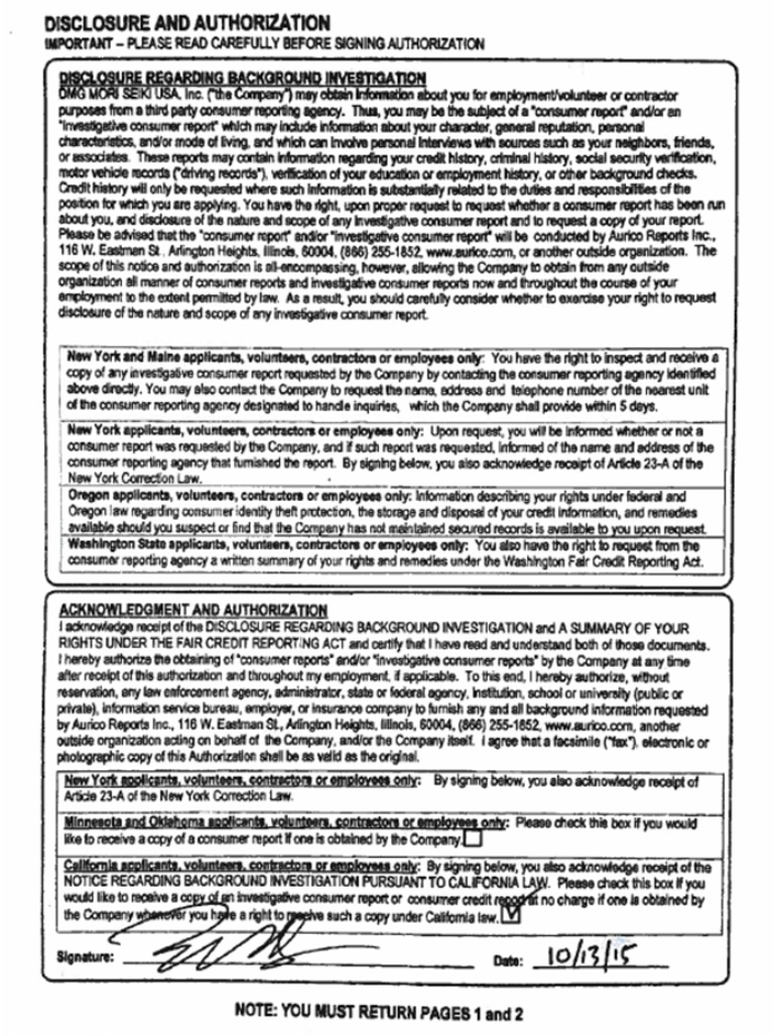 Employers Beware: Ninth Circuit Precedent Leads to Easy FCRA Disclosure ...